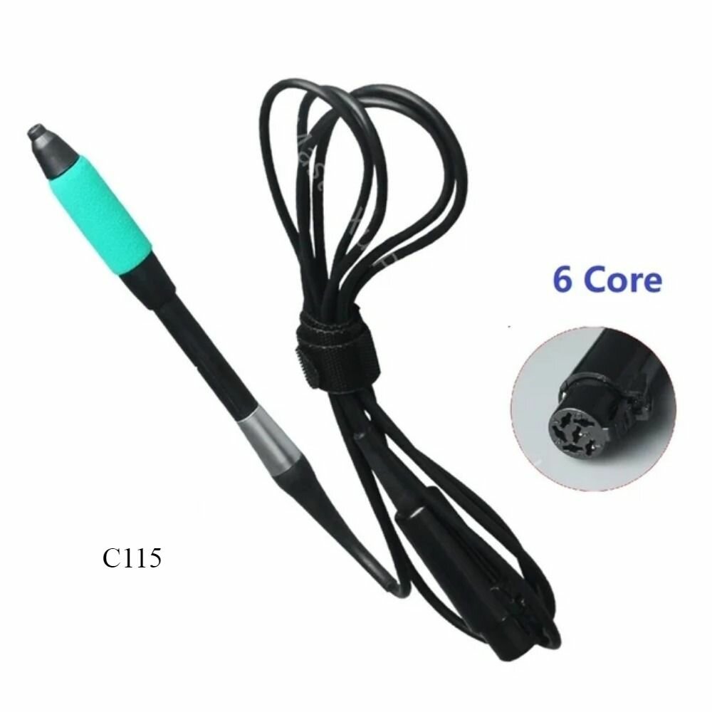 Сменный комплект паяльника i2C T115 T210 T245, ручка для паяльной станции SUGON i2C C210, ручка