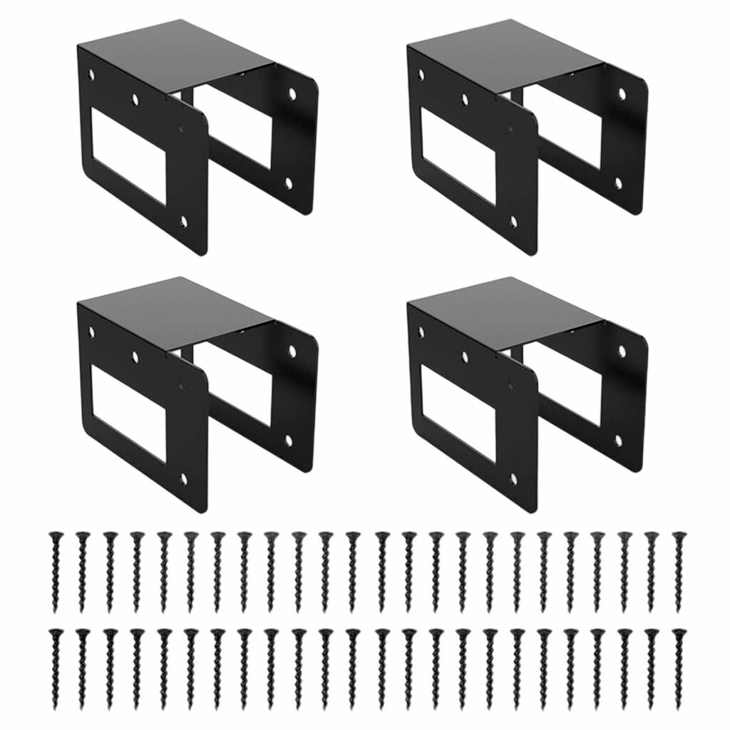 4 шт. Регулируемые держатели для дров, экономия места