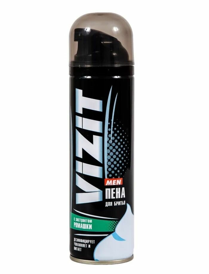 Пена для бритья Vizit с Ромашкой 225 мл