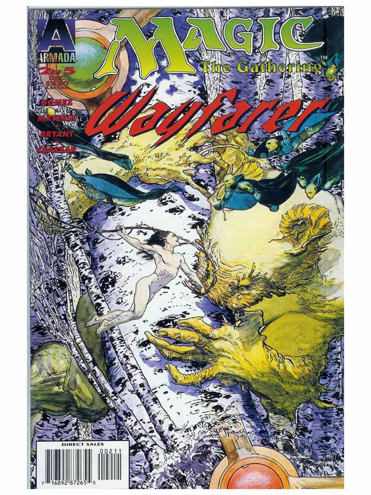 Комикс MTG Armada Comics Wayfarer # 2, 1995 г, на английском