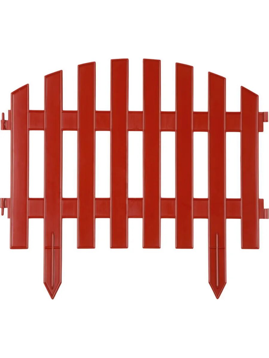 Ар Деко, 28 х 300 см, терракот, 7 секций, декоративный забо