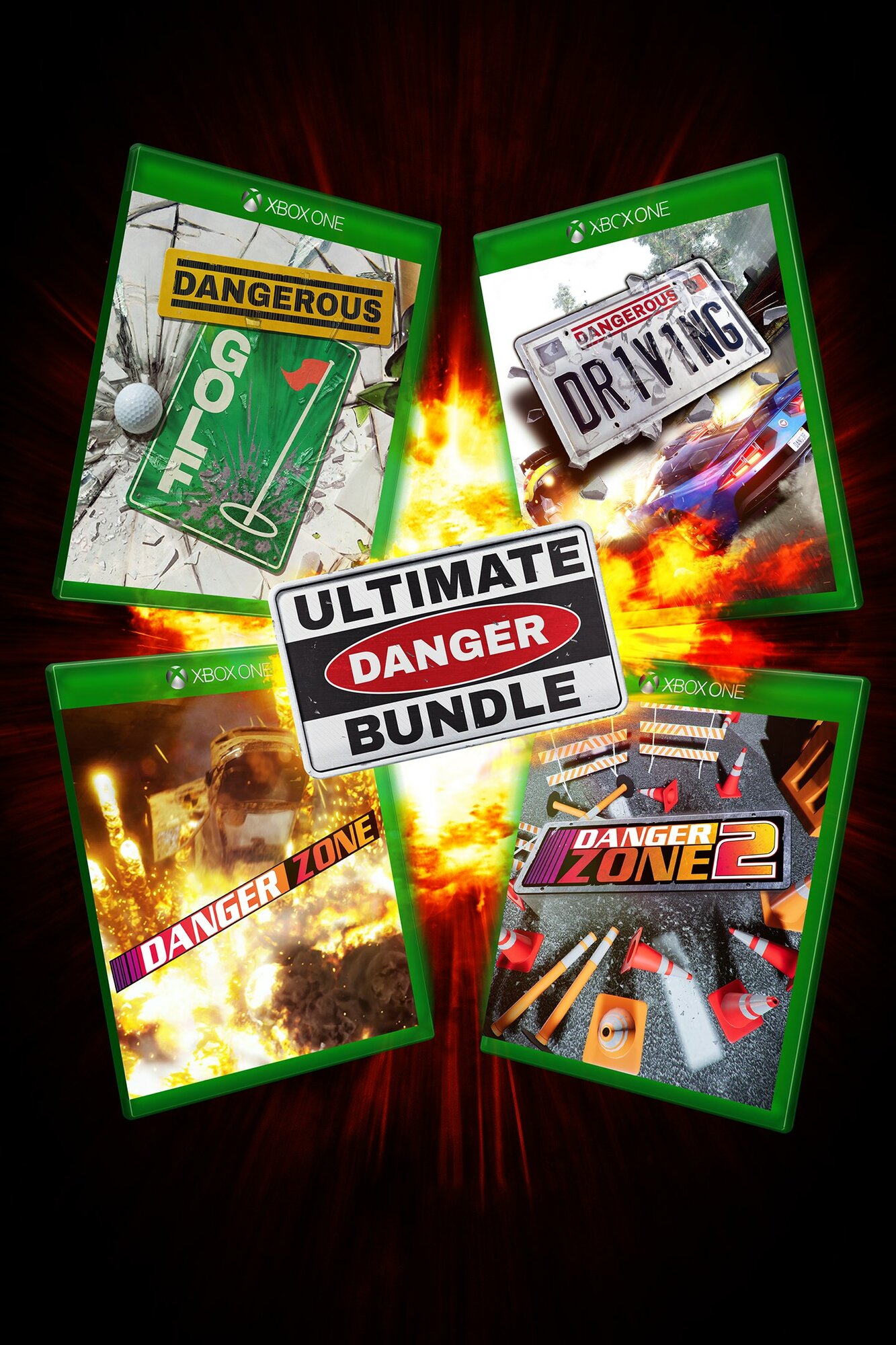 Ultimate Danger Bundle - 4 Dangerous Games including Dangerous Driving — ключ активации Xbox / Microsoft Store · Xbox One, Xbox Series X|S · цифровой ключ · любой регион