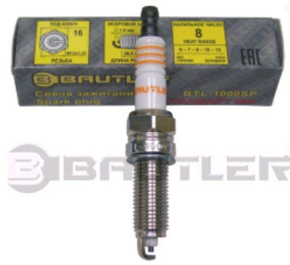 Свеча зажигания BAUTLER с резистором Hyindai, Kia дв. G4FA, G4FC, G4FG