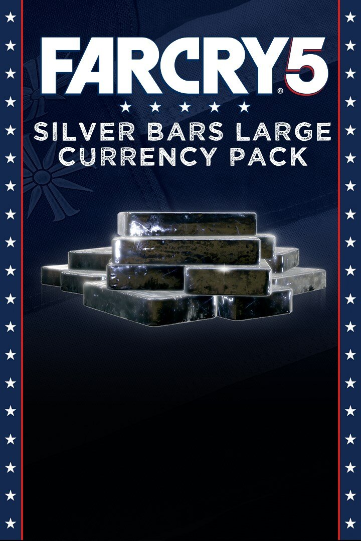 Far Cry ®5 Silver Bars - Large pack — Silver Bars Large Pack (DLC) — ключ активации Xbox / Microsoft Store · Xbox One, Xbox Series X|S · цифровой ключ · любой регион