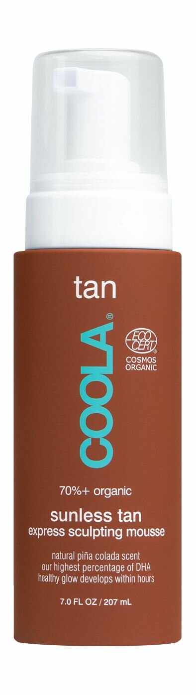 Coola Sunless Tan Express Sculpting Mousse Скульптурирующий мусс-автозагар для тела