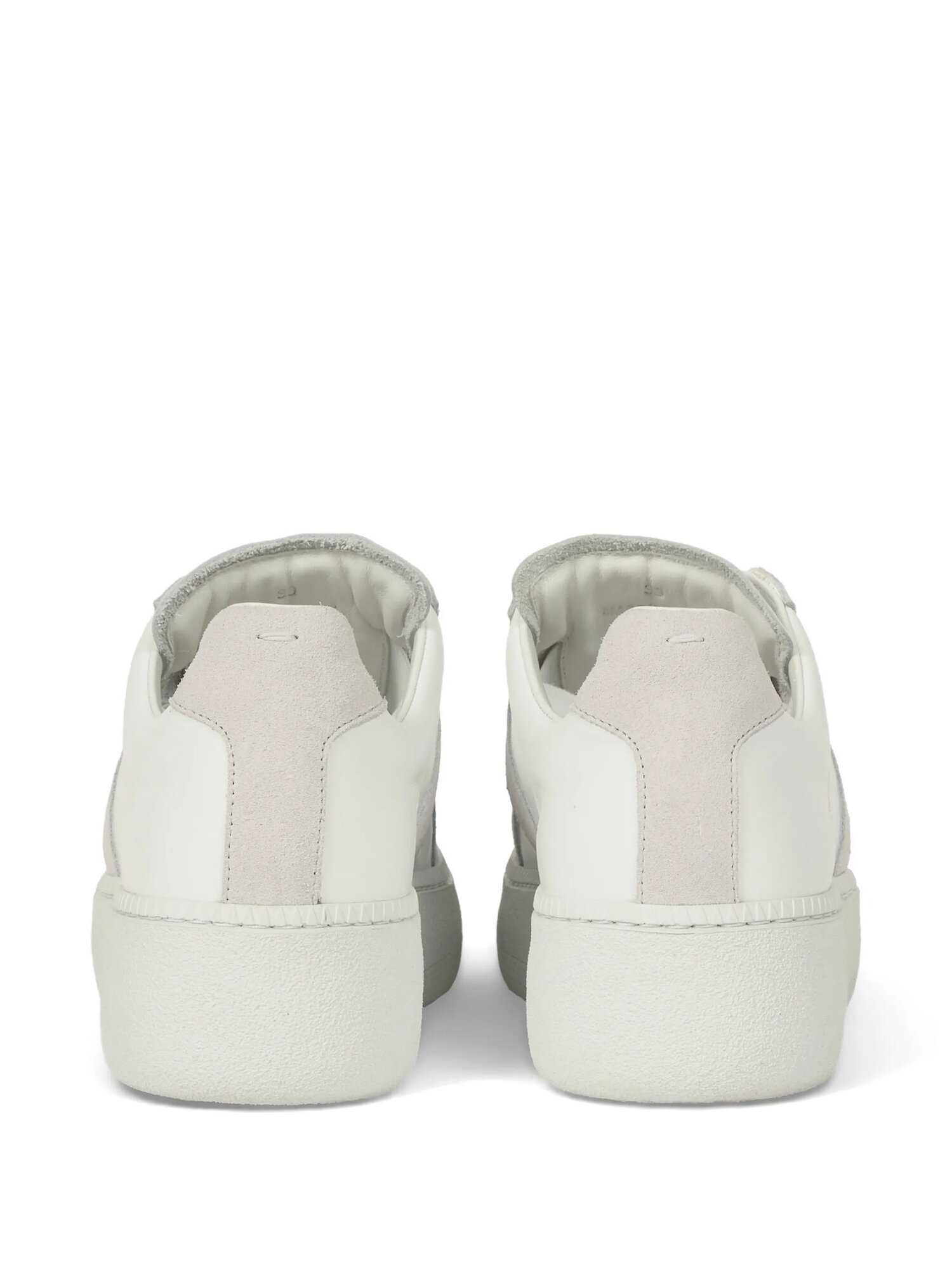 Кроссовки Maison Margiela Replica wedge sneakers, размер 39,5 EU, white — фото 1