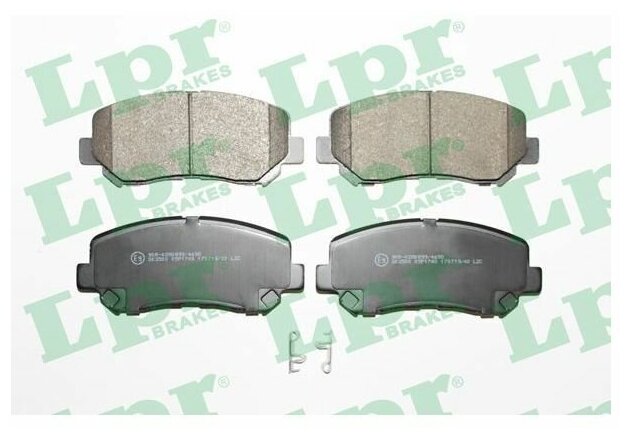 Колодки тормозные MAZDA CX-5 11- передние