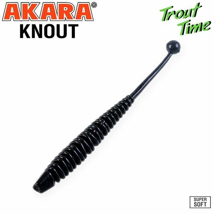 Силиконовая приманка Akara Trout time KNOUT 2,5 Shrimp 422 (10 шт.)