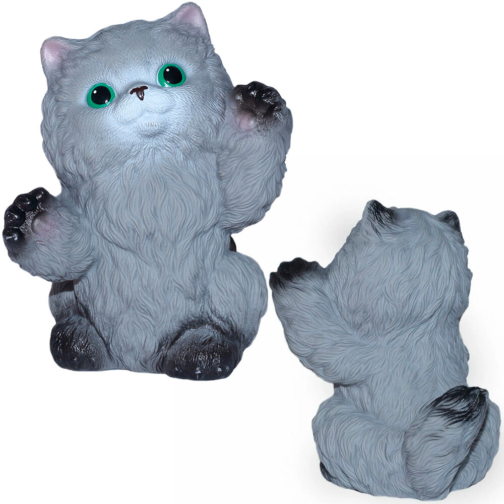 Резиновая игрушка Котенок Дарси С-1556 Огонек /6/