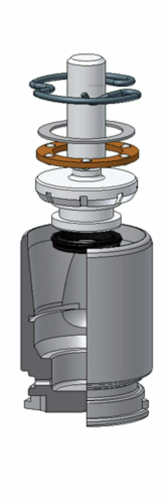 FRENKIT K364701 Поршень суппорта с механизмом