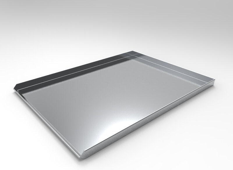 WLBake Лист для выпечки WLBake 016550 (600х400х23, алюм.)