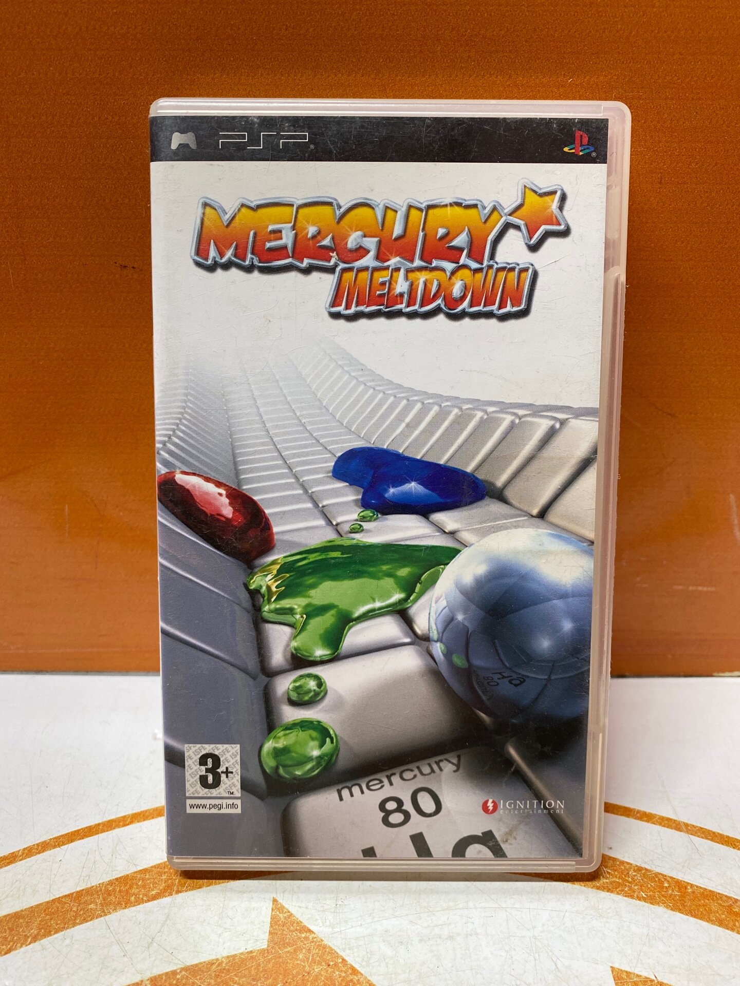 Диск PSP Merury Meltdown