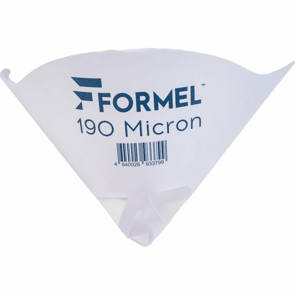 Фильтр бумажный для ЛКМ (250 шт; 190 микрон) FORMEL FRM_FL190, В упаковке
