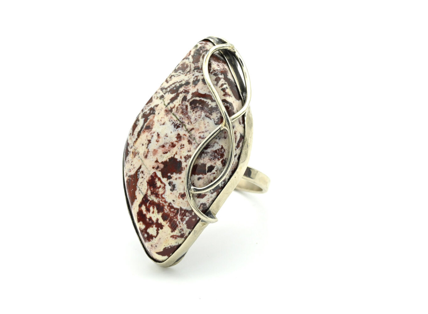 Кольцо, яшма