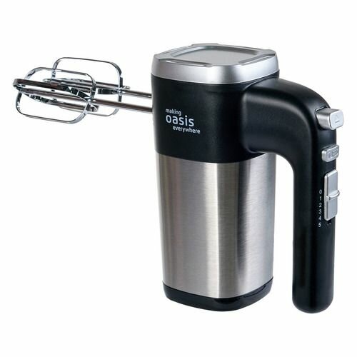 Миксер OASIS MH-80S, ручной, черный и серебристый