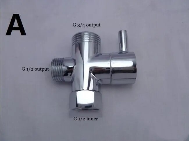 Переходник для крана латунный 1/2" 3/4" A