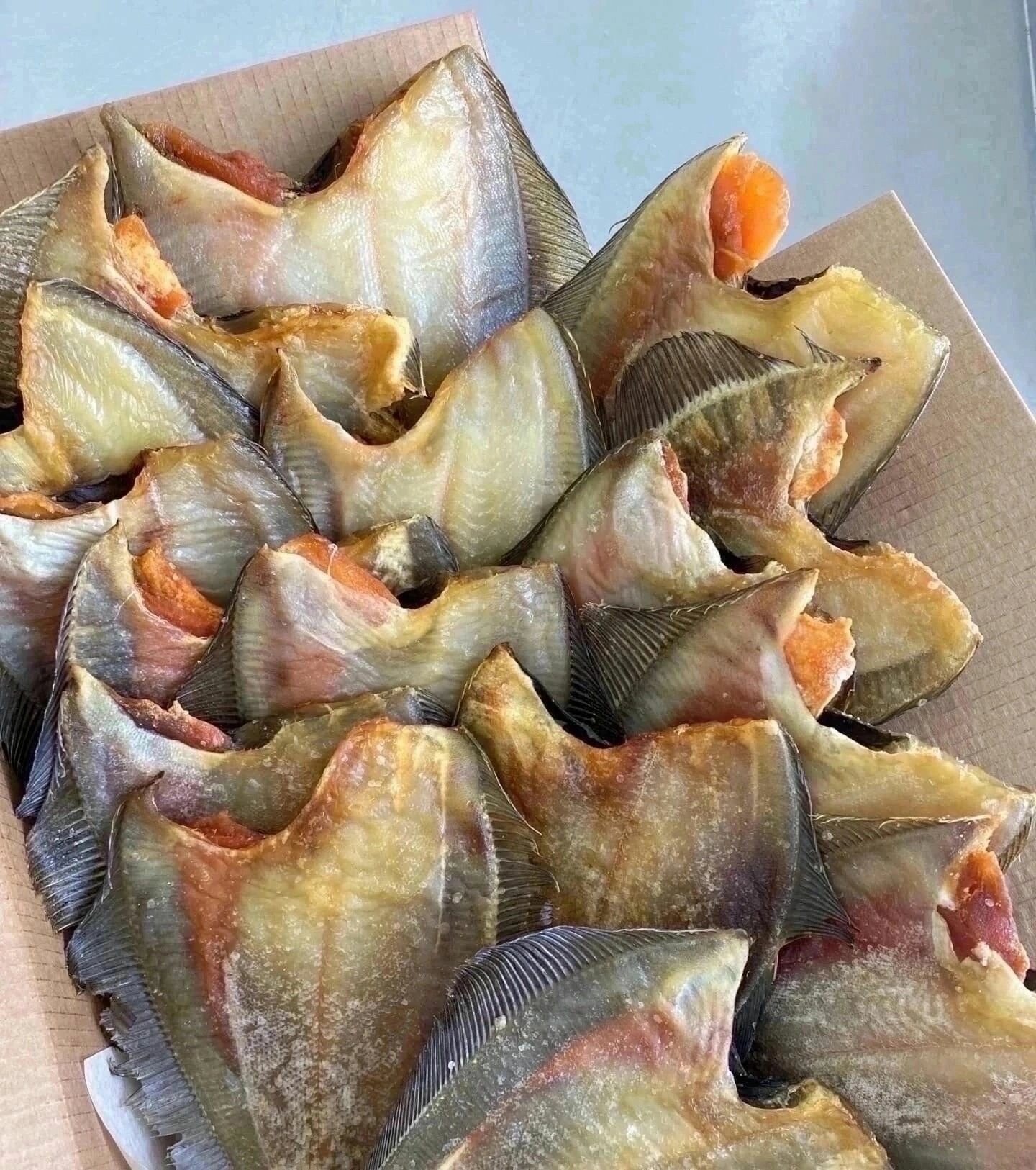 Камбала-ерш вяленый малосольный в вакуумной упаковке 2кг.