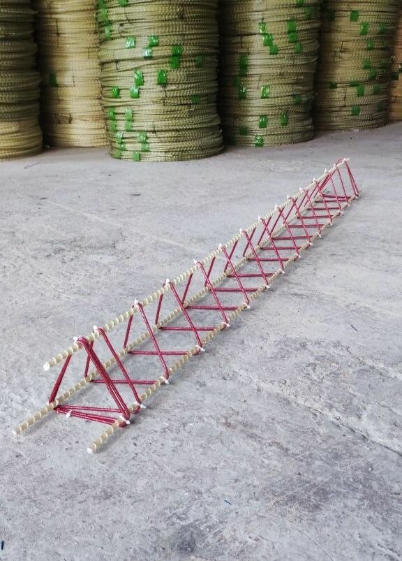 Хомут Арматурный треугольный (Пружина) 105х105 мм. Стеклопластиковый