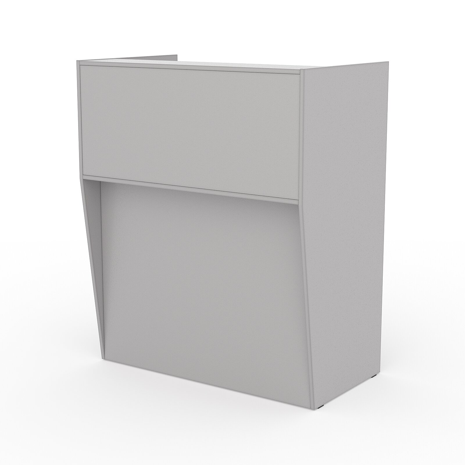 Ресепшн "симпл" №2, Серый. Производитель товара - компания Westcom.