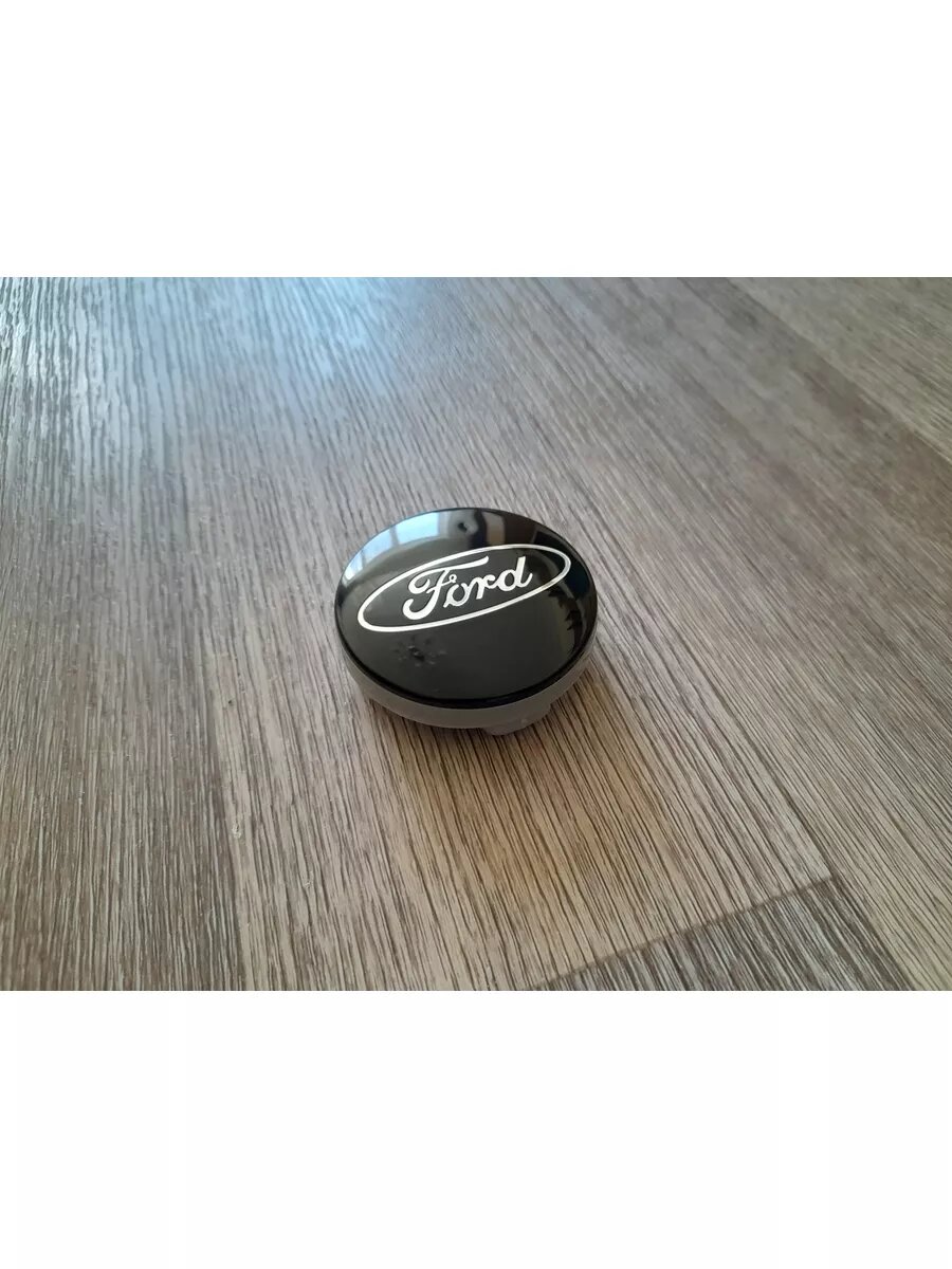 Колпак колесного диска черный 54 мм Ford Форд Фокус 2, 3