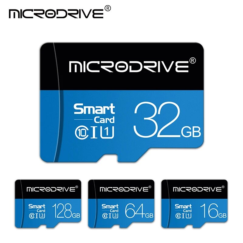 MicroDrive microSD карта памяти 128 ГБ 4 ГБ