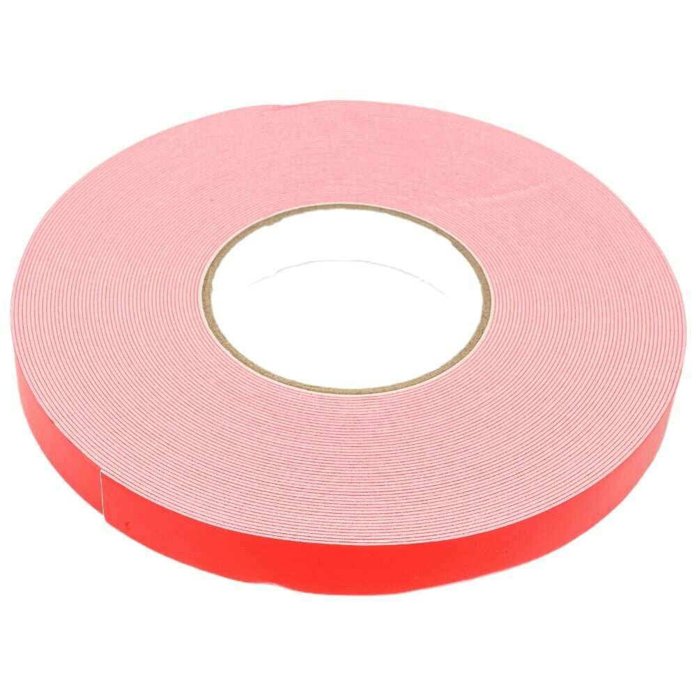 Двусторонняя клейкая лента для зеркал Mebax 19 мм, 20 м, красная 00-00000963, красный