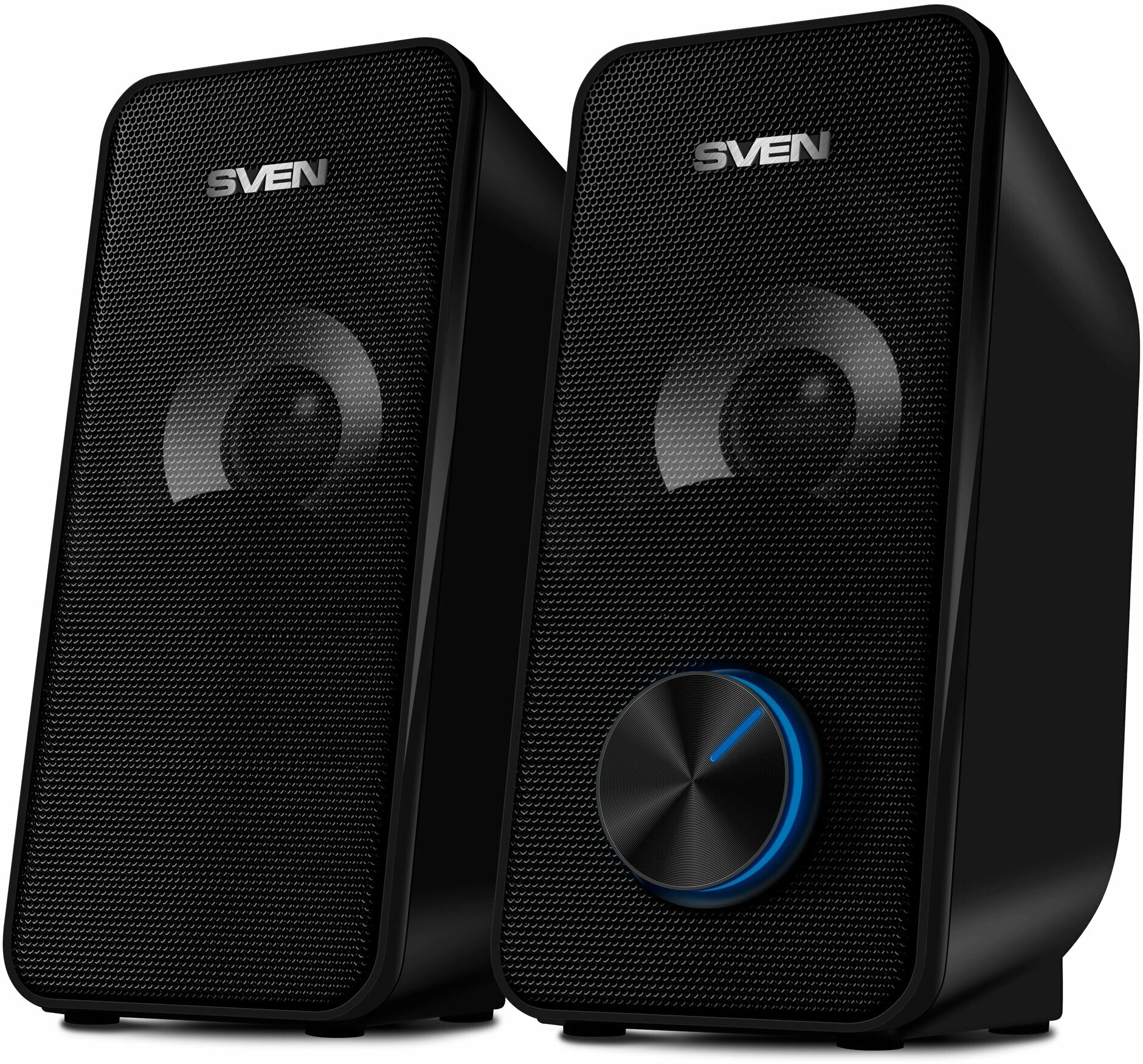 Колонки компьютерные 2.0 335 черный