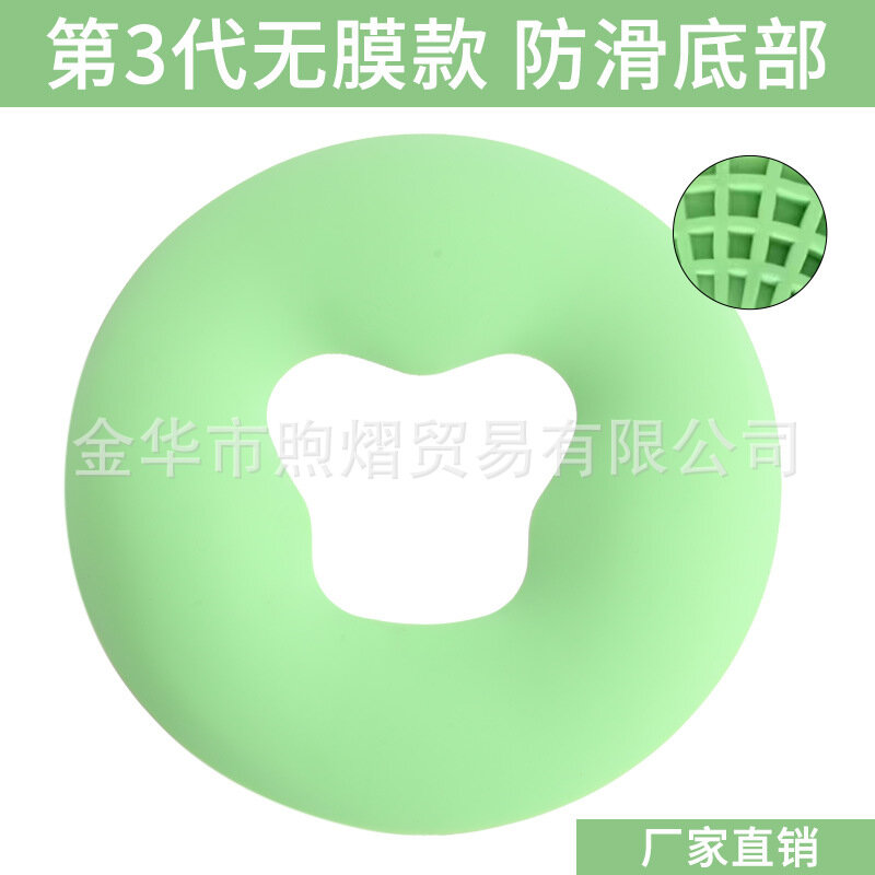 Силиконовая подушка для лица для салона красоты, не оставляющая следов, дышащая, U-образная подушка для массажного стола в СПА-салоне.