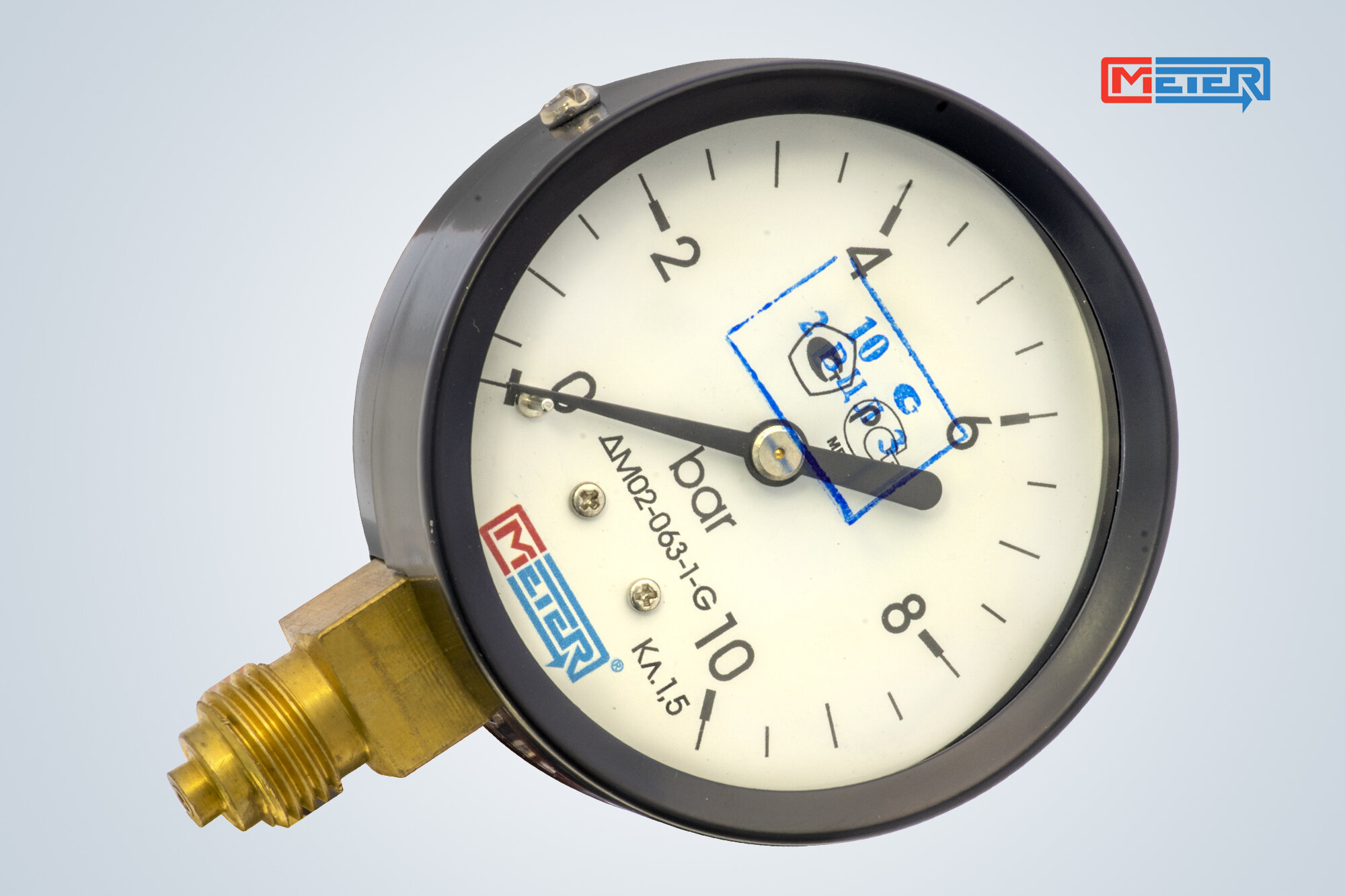 Манометр ДМ 02-063-1-G диапазон 0.10бар