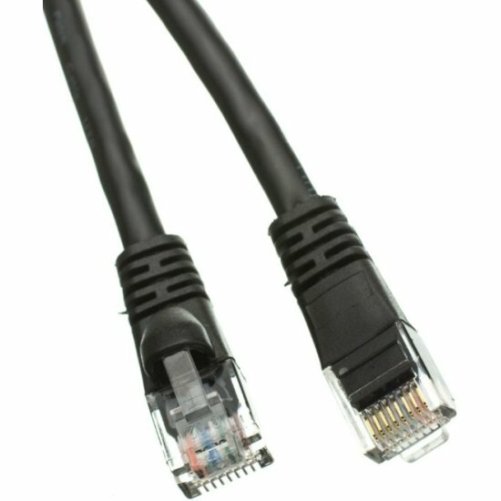 Патч-корд Ntss -PC-UTP-RJ45-5e-0.5-LSZH-BL UTP RJ-45 вил.-вилка RJ-45 кат.5E 0.5м черный LSZH 26AWG