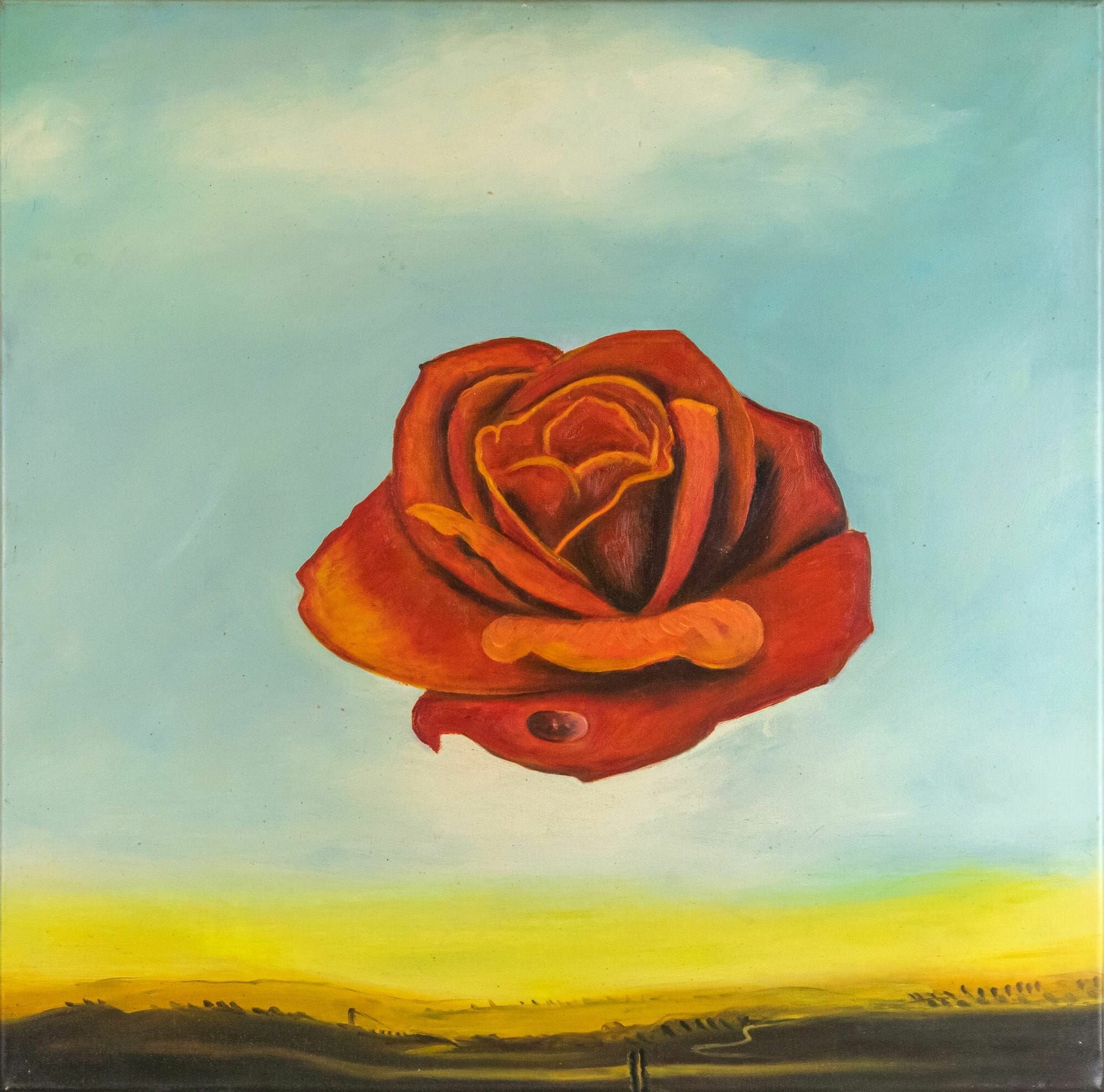 Картина репродукция на стену на холсте для интерьера комнаты гостиной спальни офиса Сальвадор Дали