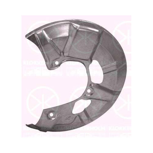 Кожух тормозного диска для автомобиля, KLOKKERHOLM 0009377 (1 шт.)