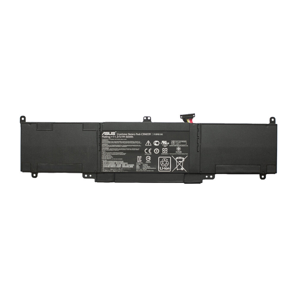 Аккумулятор для ноутбука Asus Zenbook UX303UB / Zenbook UX303UA / Zenbook UX303LB / Zenbook UX303LA / Zenbook UX303LN / Transformer Book Flip TP300LA / Transformer Book Flip TP300LD / C31N1339 - батарея ORG 50Wh