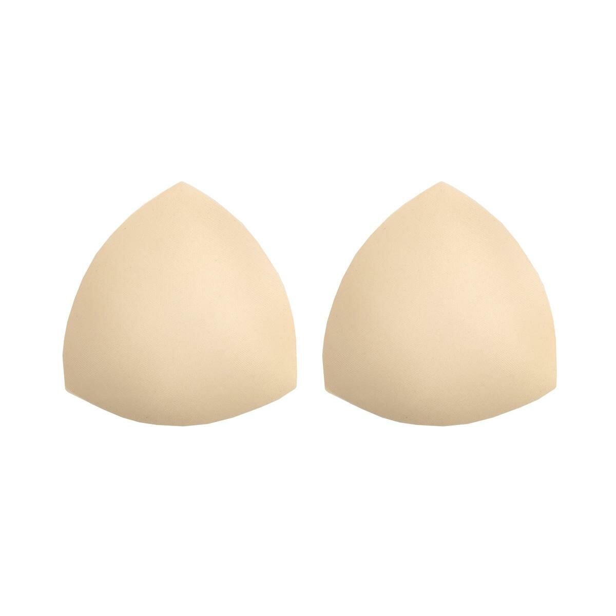 Чашки корсетные треугольные р.10 (пара) VFN2-10 5 пар в пакете бежевый