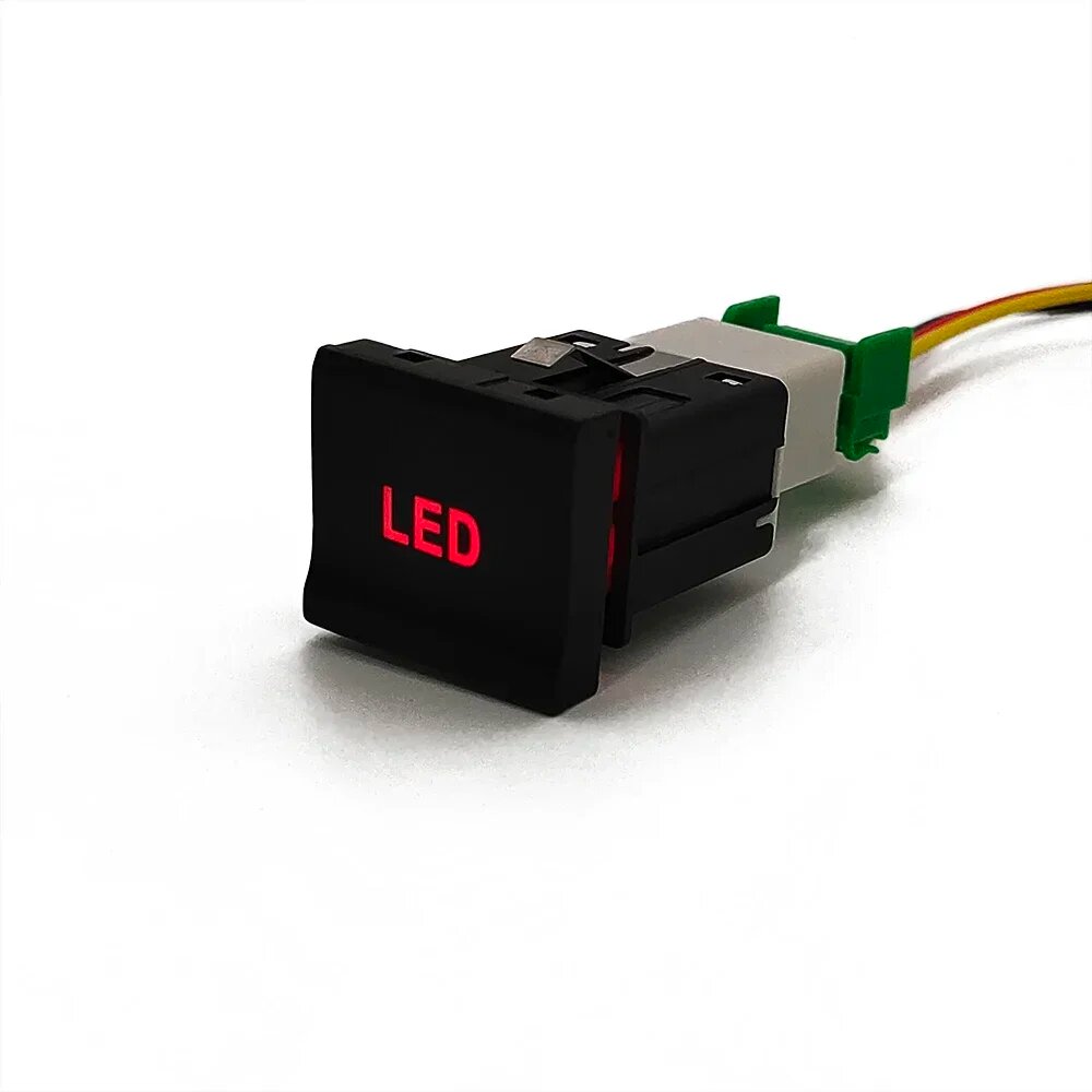 Кнопка LED, переключатель противотуманной фары для VW Polo 6C