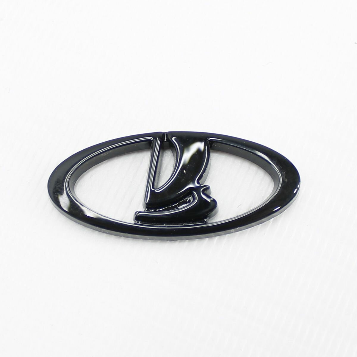 Орнамент / Эмблема / Шильдик рулевого колеса Лада Приора 2, Калина 2, Гранта, Гранта ФЛ / ВАЗ 21704, 2190, 2192 (чёрный лак, 42X19X3)