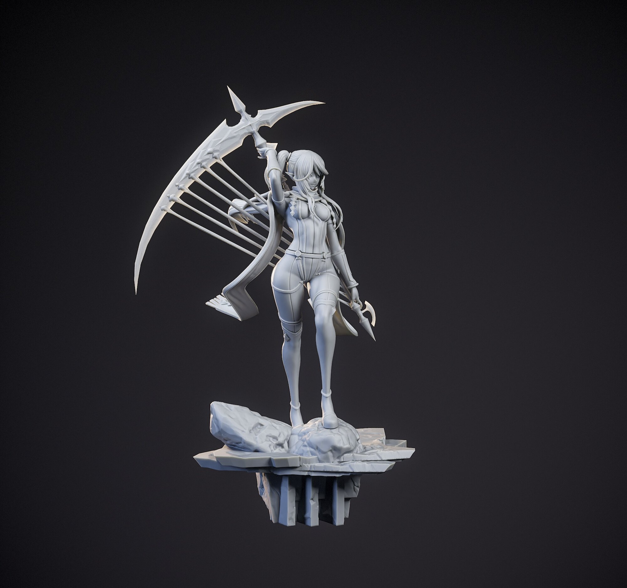 Фигурка Эпсилон (Epsilon) из аниме Восхождение в тени!