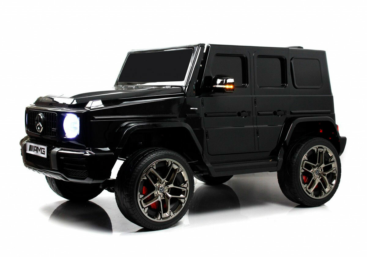 Детский электромобиль RiverToys Mercedes-AMG G63 (G111GG) 24V Черный