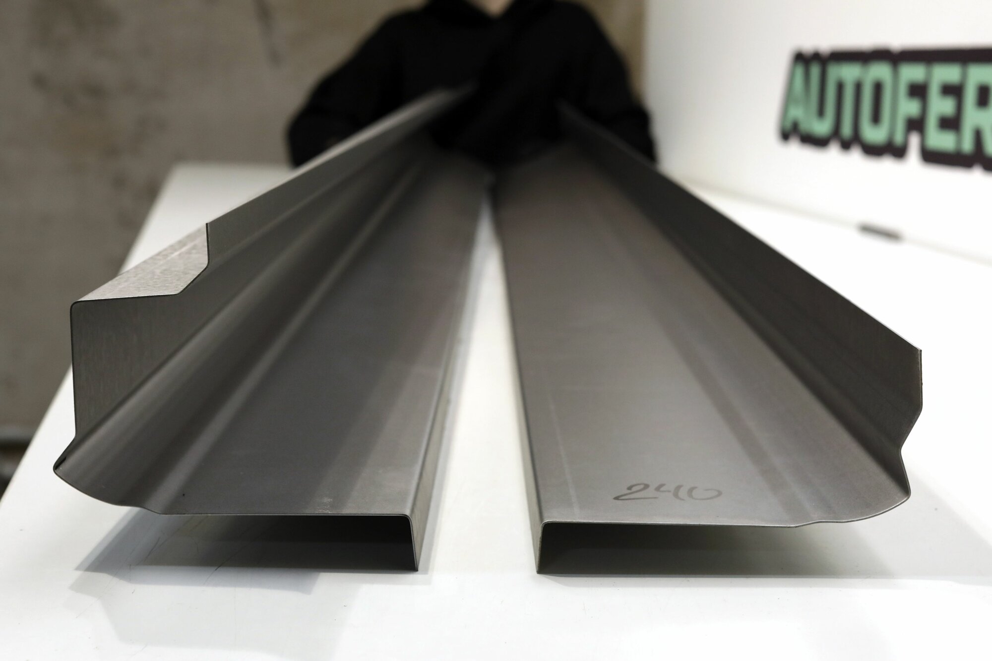 Пороги ремонтные комплект для Chrysler Voyager/Caravan (RG/RS) 4 поколение 2000-2008 (додж караван / вояджер 4) , оцинкованная цинк сталь 1 мм