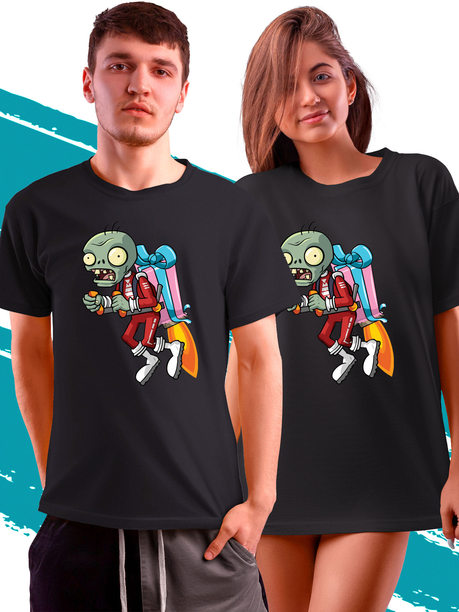 Футболка Растения Против Зомби