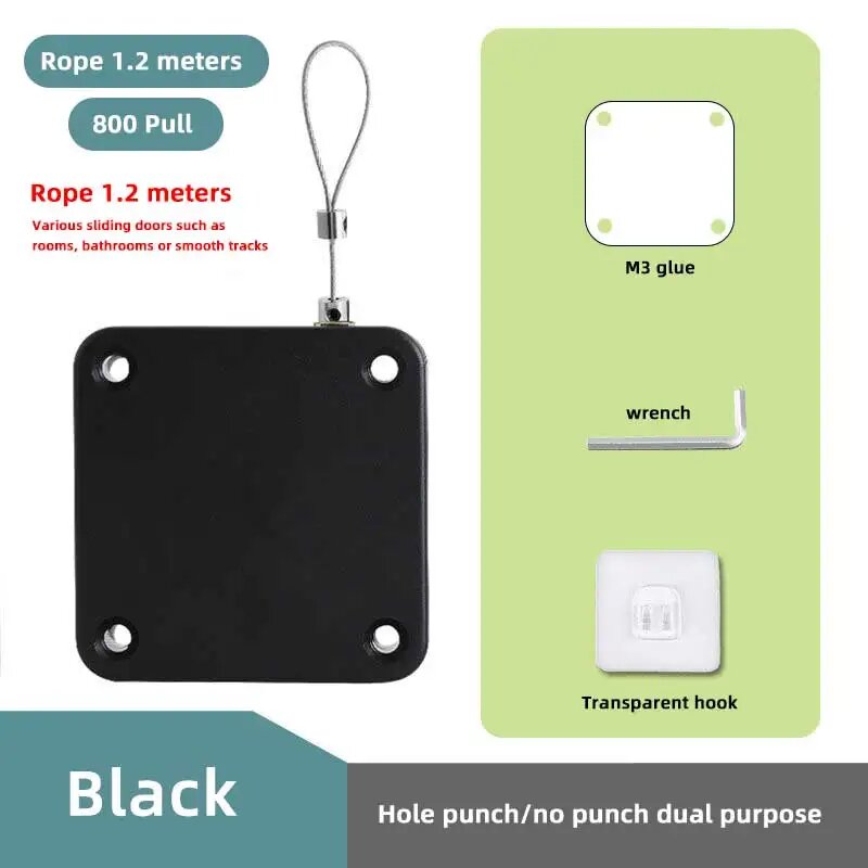 Дверной доводчик Black 800G Pull