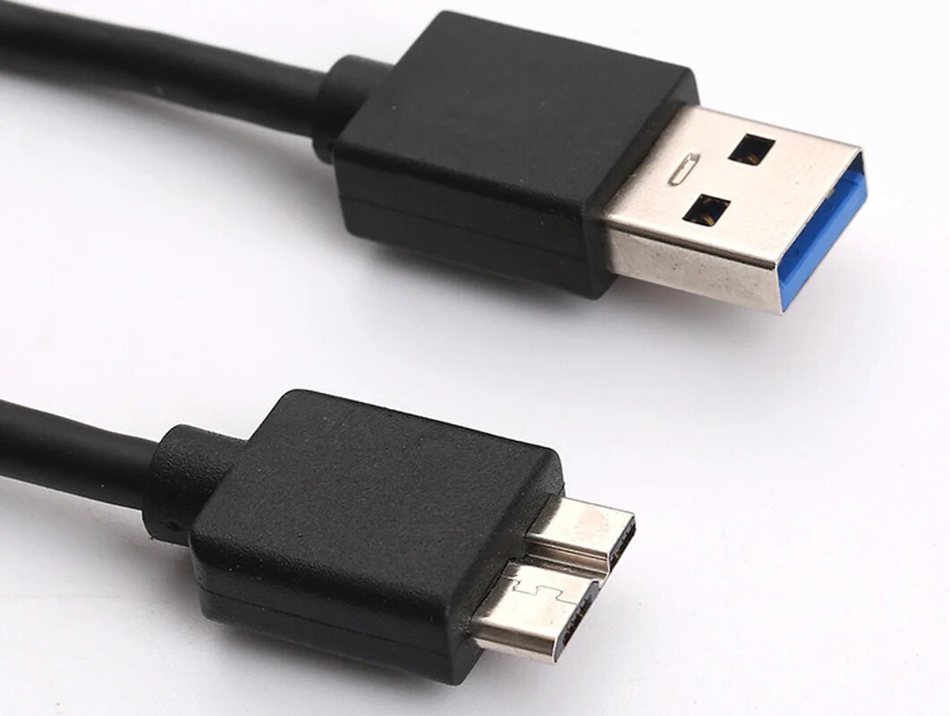 AEVYKV USB 3.0 кабель-адаптер A-Micro B Black 50cm