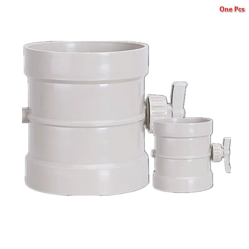 Ручная воздушная Демпферная заслонка, диаметр 63-250 мм, полипропилен Демпферная заслонка для вентиляционного воздуховода