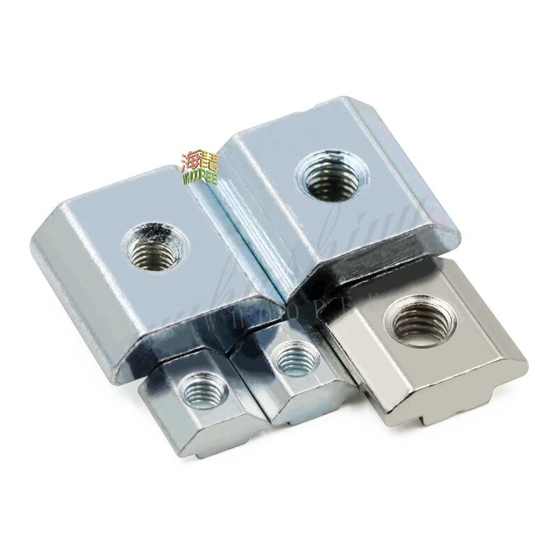 Квадратные гайки WHOOPEE для алюминиевого профиля 2020 3030 4040 4545 M3 M4 M5 M6 M8 M10 10pcs 20series M5