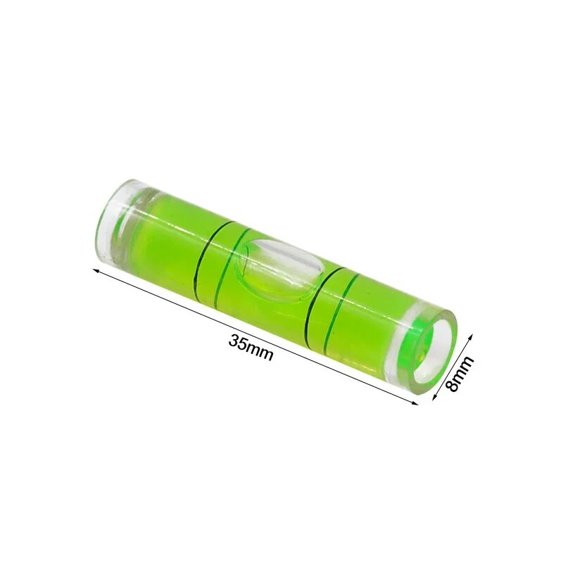 Пузырьковый уровень 35x8 мм, Цвет: Samll