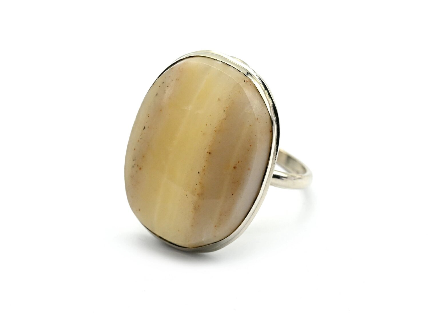 Кольцо, агат