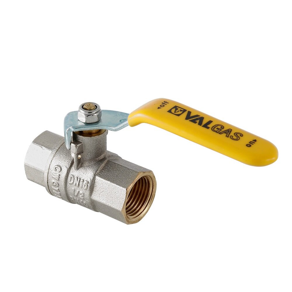 Сантех VALTEC кран шаровой газовый VALTEC VALGAS, стальная рукоятка 3/4 вн.-вн. VT.271. N.05