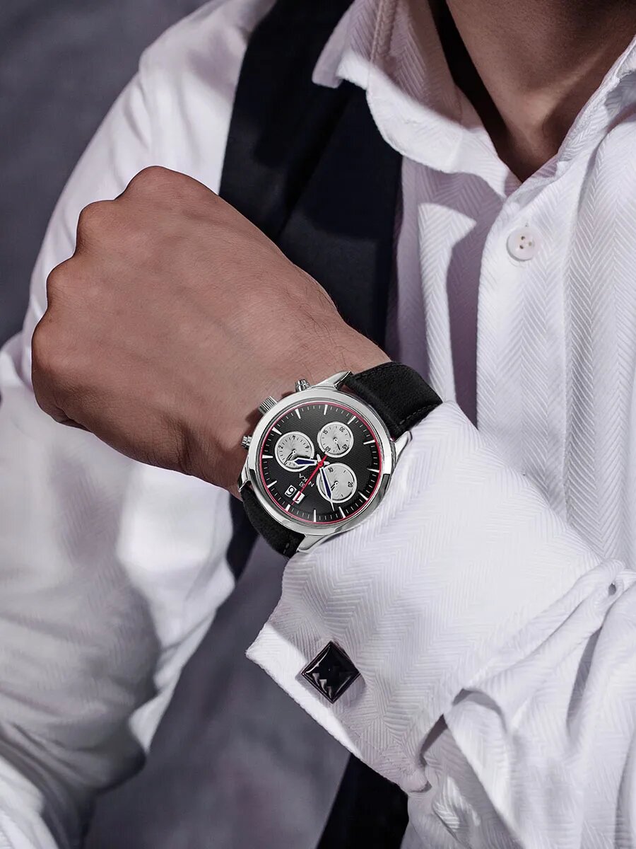 Наручные часы Ego, серебро