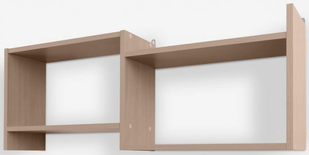 Полка Кубик-5 дуб сонома, 100х20х37