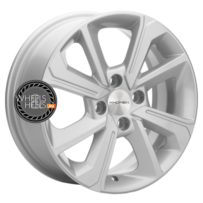 Диск автомобильный литой Khomen Wheels KHW1501 (Lada Granta) 15x6 4x98 et36 dia58.6 F-Silver